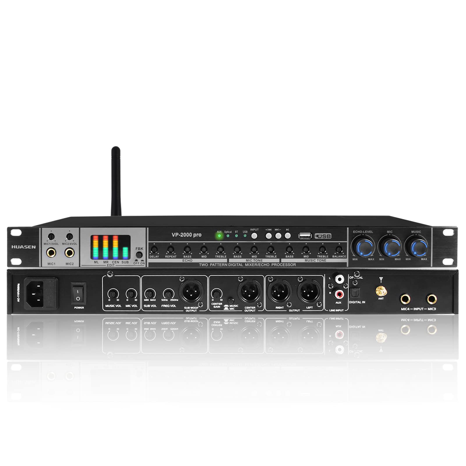 2022 New inandonkod Karaoke Machine 音王KV-503 Max 21.5 Inch Touch Screen Wireless Microphone with Effect Cloud Update Download Song Family Party Karaoke Playback (6T Harddisk, Black)