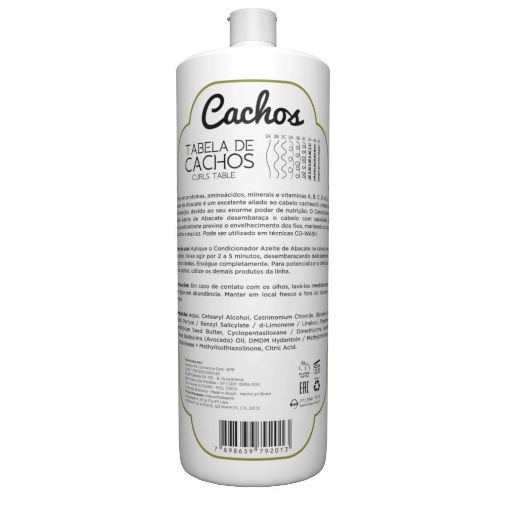 Felps Curls Conditioner with Avocado Oil (500ml/16.9oz)