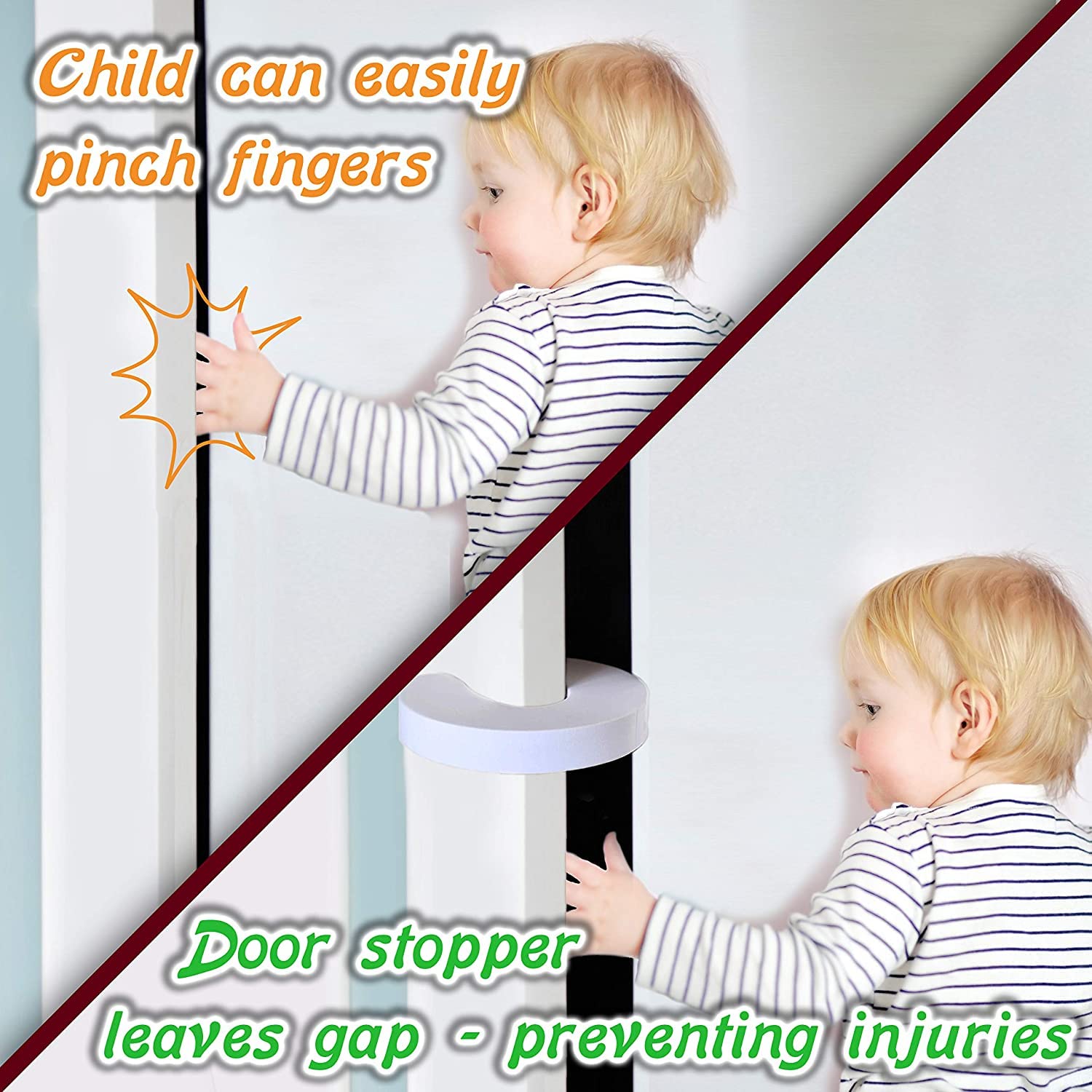 Baby Safety Kit - Outlet Cover - 30 Pack - Finger Pinch Guard - 4 Pack