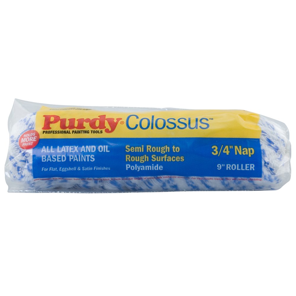 9" x 3/4" Nap Purdy 140630094 Colossus Roller Cover, Polyamide