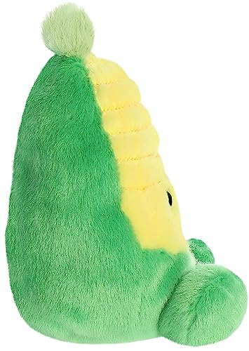 Aurora® Adorable Palm Pals™ Wavey Corn™ Stuffed Animal - Pocket-Sized Fun - On-The-Go Play - Yellow 5 Inches