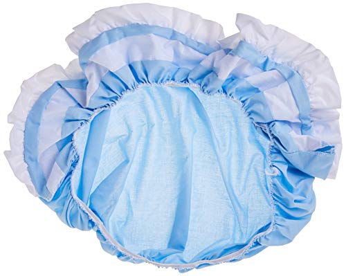 Baby Doll Bedding Modern Hotel Style Bassinet Liner, Blue