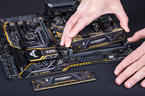 Crucial Ballistix Sport at 2666 MHz DDR4 DRAM Desktop Gaming Memory Kit 32GB (16GBx2) CL16 BLS2K16G4D26BFST