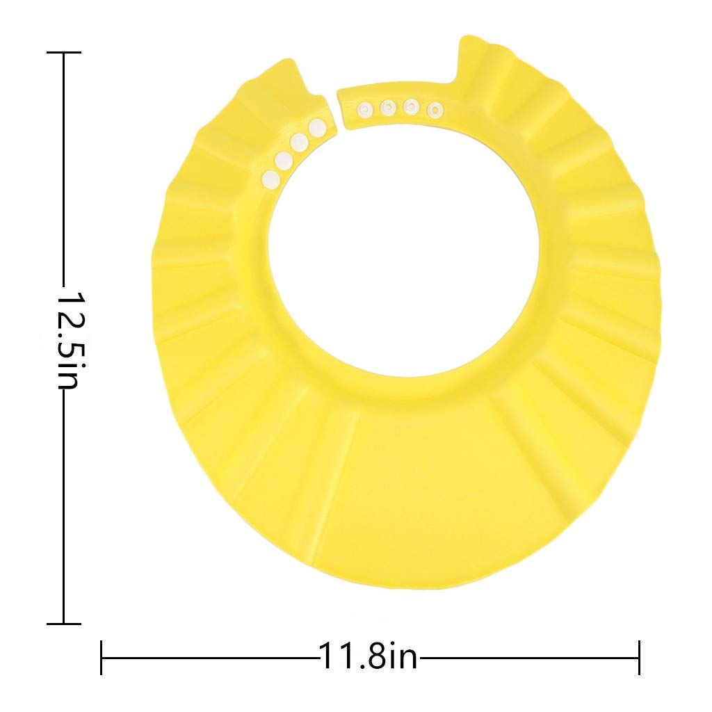 Baby Shampoo Shower Protection Cap Waterproof Bathing Hat (3 Pack)