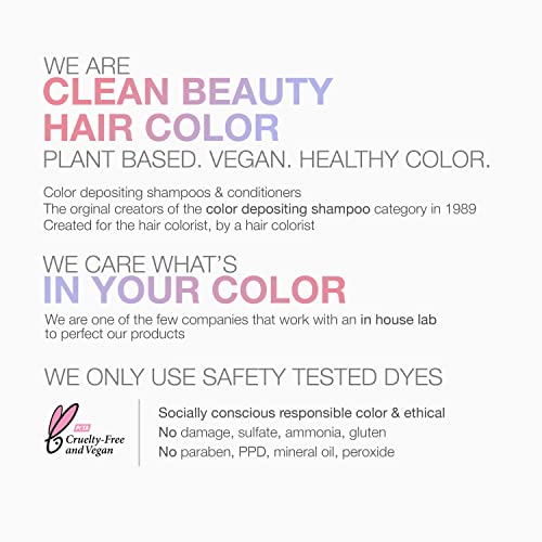 Celeb Luxury Gem Lites Ruby Red Colorditioner, Color Depositing Conditioner with Bondfix Bond Rebuilder, Semi Permanent Hair Colour Glaze, Maintains and Refreshes Red and Deep Red Tones