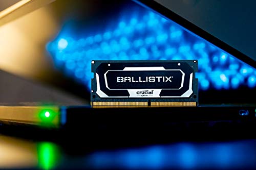 Crucial Ballistix 3200 MHz DDR4 DRAM Laptop Gaming Memory Kit 16GB (8GBx2) CL16 BL2K8G32C16S4B