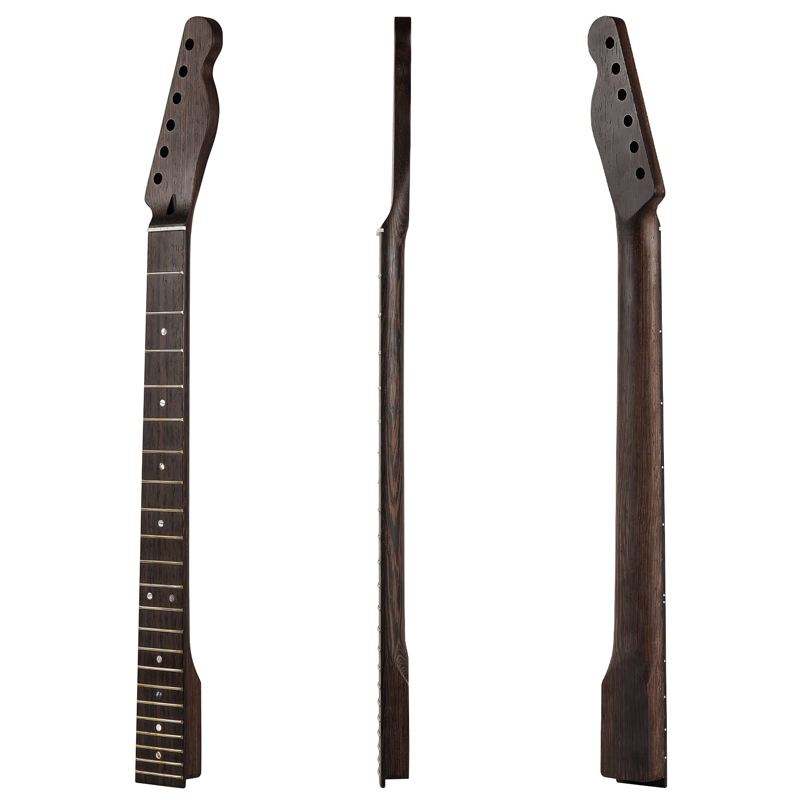 22 Fret TL Wenge Electric Guitar Neck for TL Style Guitar DIY Parts Replacement