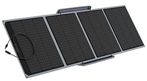 200W 36V Portable Solar Panel with MC4 Output for Power Station, Foldable Solar Panel with Adjustable Kickstand, Waterproof Solar Charger for Solar Generator Camping RV Off-Grid