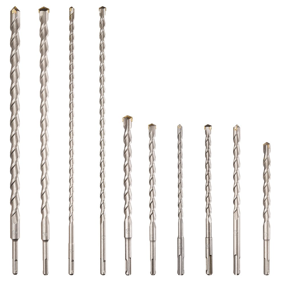 20 Pc SDS Plus Rotary Hammer Drill Bits Set Fit Hilti Bosch Dewalt & Milwaukee US Delivery