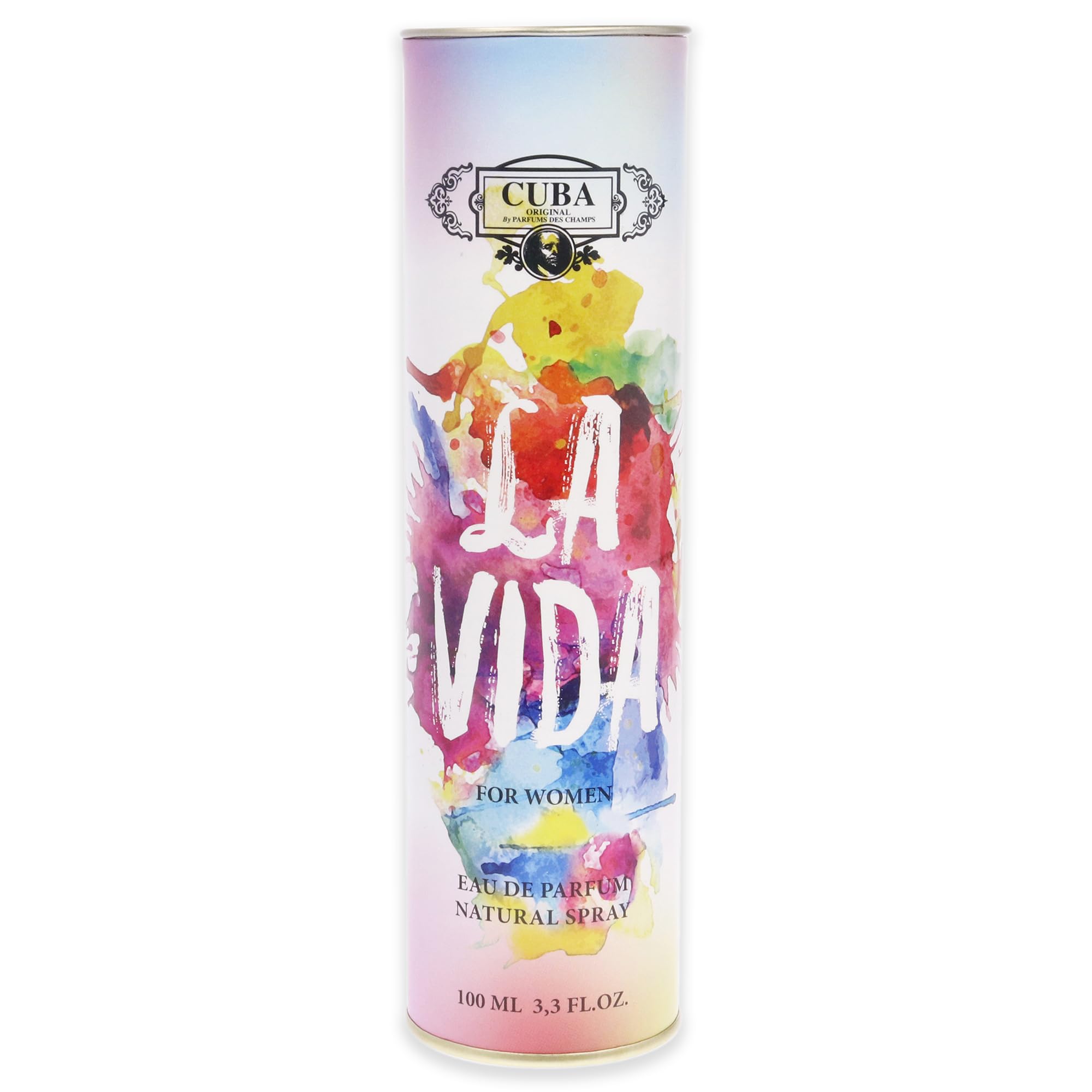 Cuba La Vida Eau De Parfum Spray | Fragrance for Women, 3/3 Ounce (I0080103)