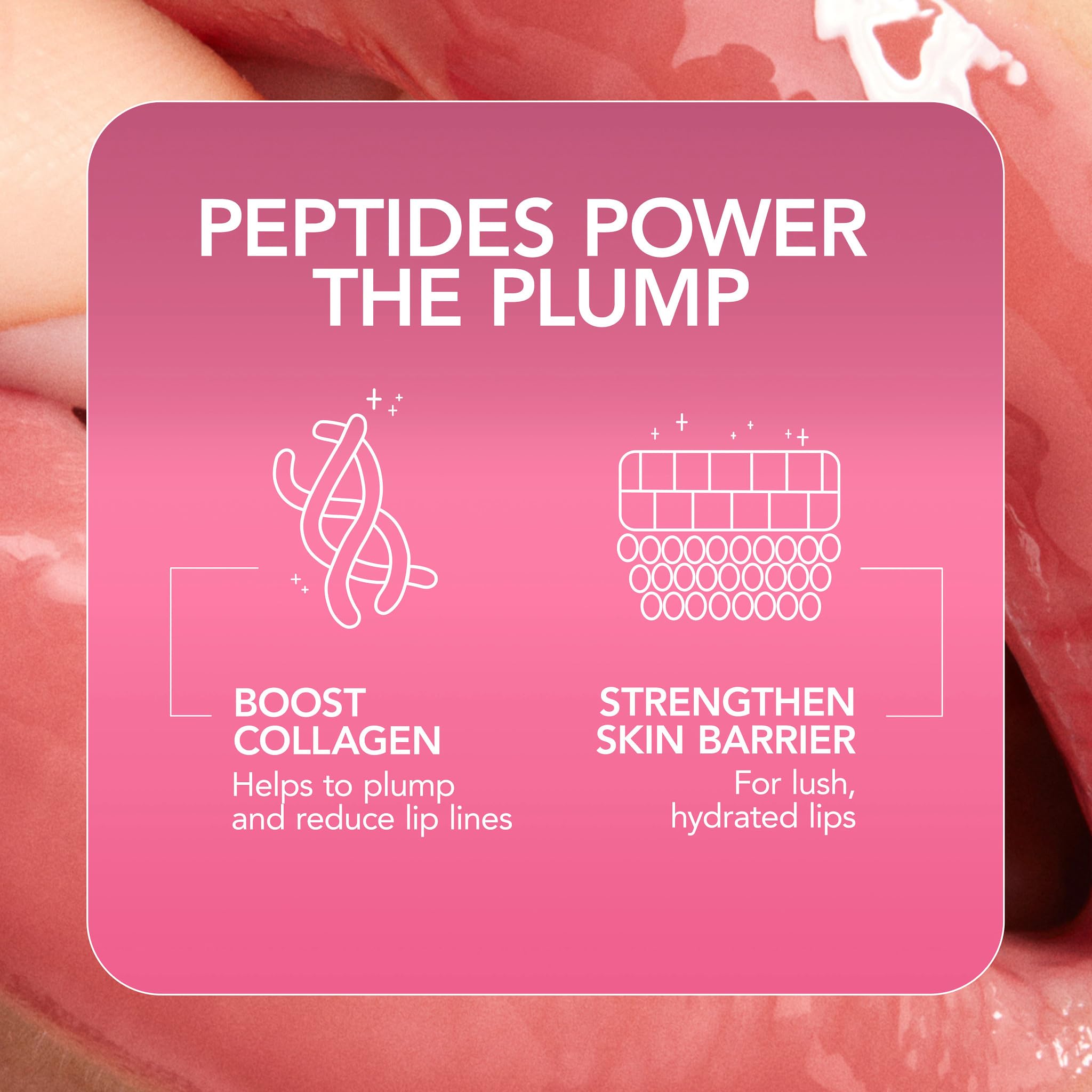 BUXOM Full-On Plumping Lip Polish, White Russian Sparkle