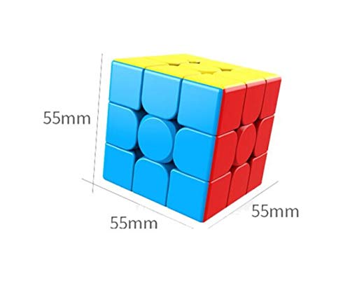 CuberSpeed Moyu MoFang JiaoShi Meilong 3x3x3 stickerless Magic Cube MFJS MEILONG 3X3 Cubing Classroom Meilong 3X3 Speed Cube (Updated Version MeiLong 3C)