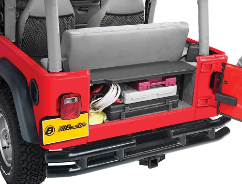 Bestop 4270101 Matte Black Instatrunk for 1997-2006 Wrangler