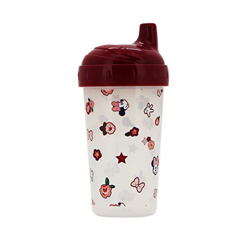 Cudlie Disney Baby Girl 2 Pack 10 Oz Hard Spout Sippy Cup for Toddler, Best Smile