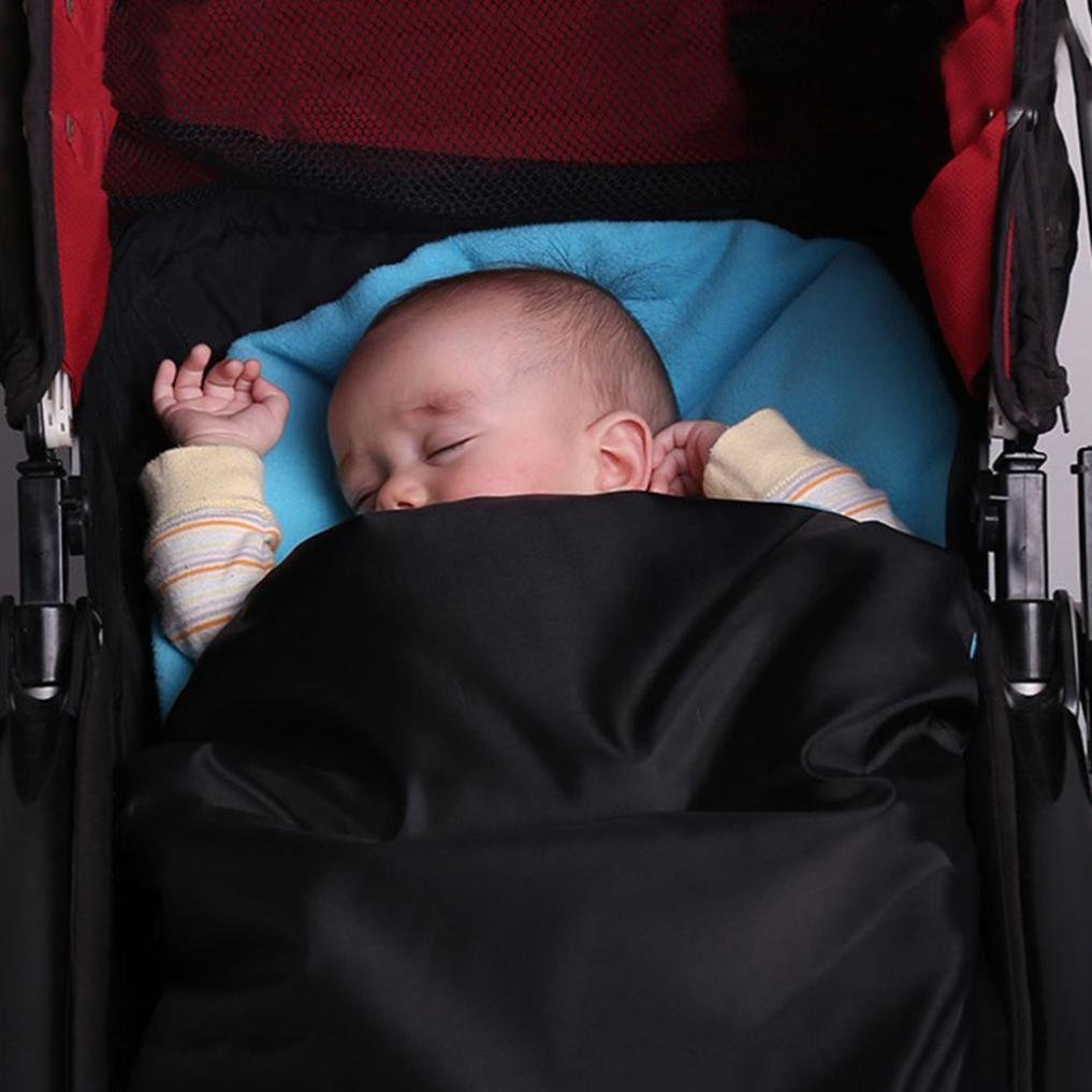 Baby Toddler New Universal Footmuff Cosy Toes Apron Liner Buggy Pram Stroller (Black)