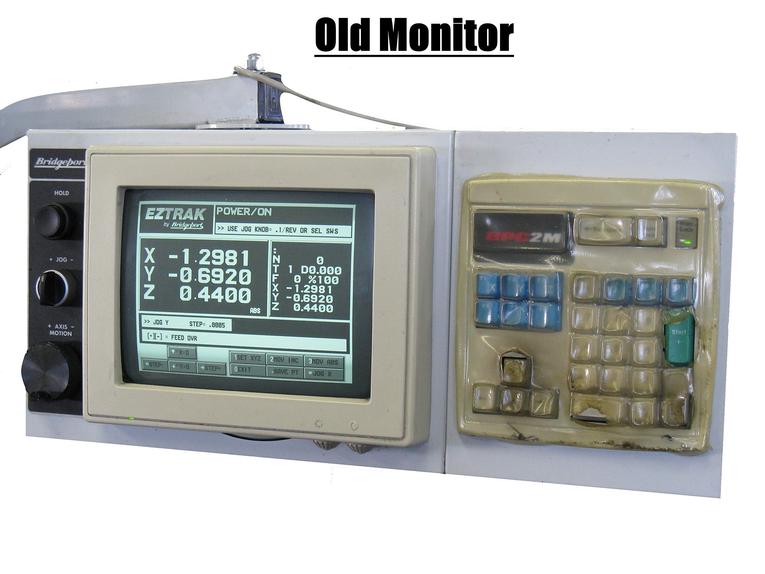 Generic EZ TRAK Mill Replacement Monitor, Black
