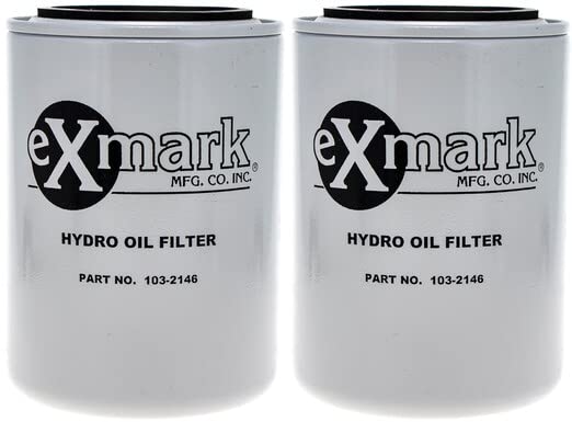 2 PK Genuine Exmark 103-2146 Hydro Oil Filter Lazer Z XP XS Front Runner DS OEM
