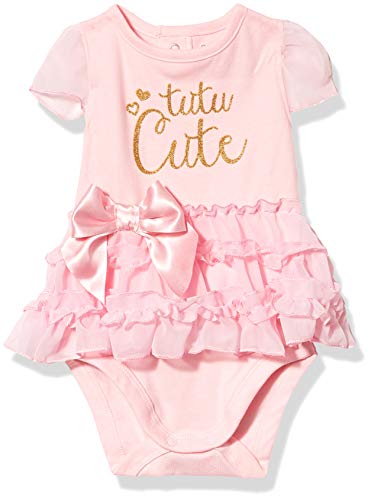 Gerber Baby Girls' Bodysuit Skirt, Tutu Cute, 3-6 Months