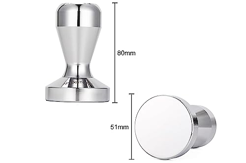 Apexstone Coffee Tamper 51mm,Espresso Tamper 51mm,Espresso Coffee Tamper 51mm