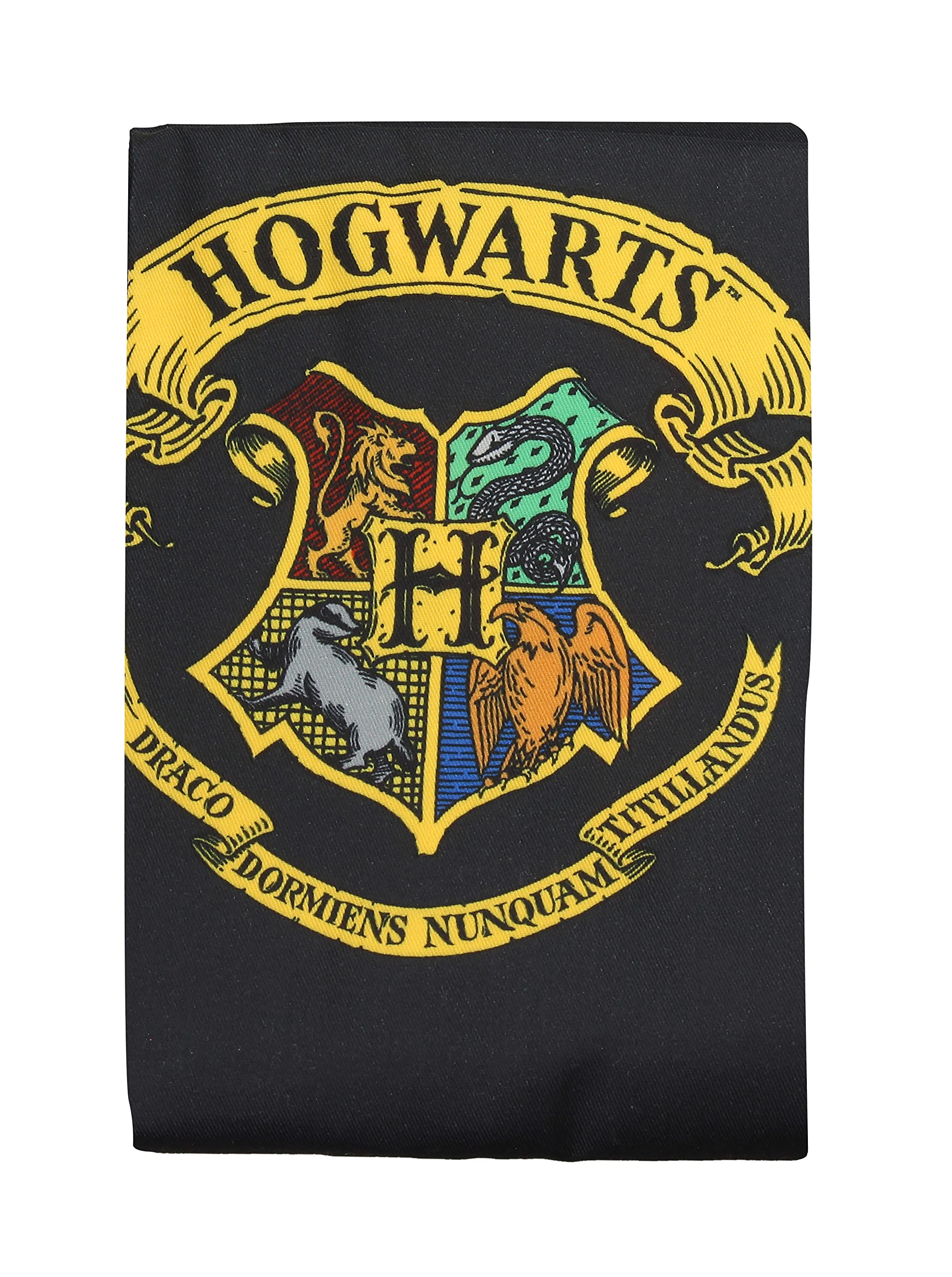 SD Toys Unisex Delantal Escudo Hogwarts Harry Potter Hogwarts Coat of Arms Harry Potter Black Apron, Único