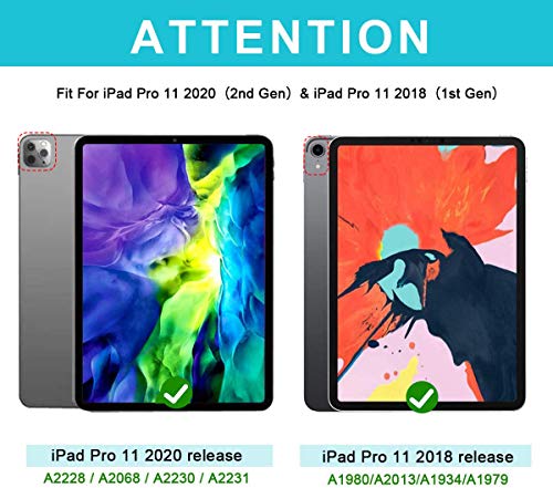 Hllhunkhe Compatible with iPad Air 4 10.9" Case 2020/iPad Pro 11" 2020 Case for Kids, 3D Cartoon Butterfly Non-Toxic EVA Light Weight Shockproof Case with Kickstand (Pink)