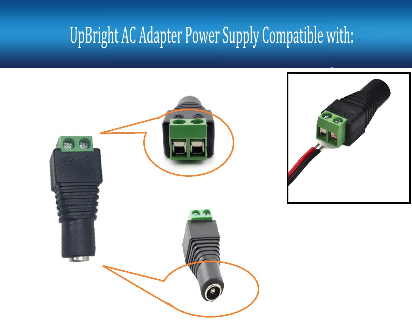 UpBright 15V 6A AC/DC Adapter Compatible with Digitrax DCS100 DB150 DB210 DCS210 DCS240 DB 150 210 DCS 210+ 100 240 PS514 PS615 01 PS715 PS 615 514 715 LocoNet Command Station RC-218 90W Power Supply