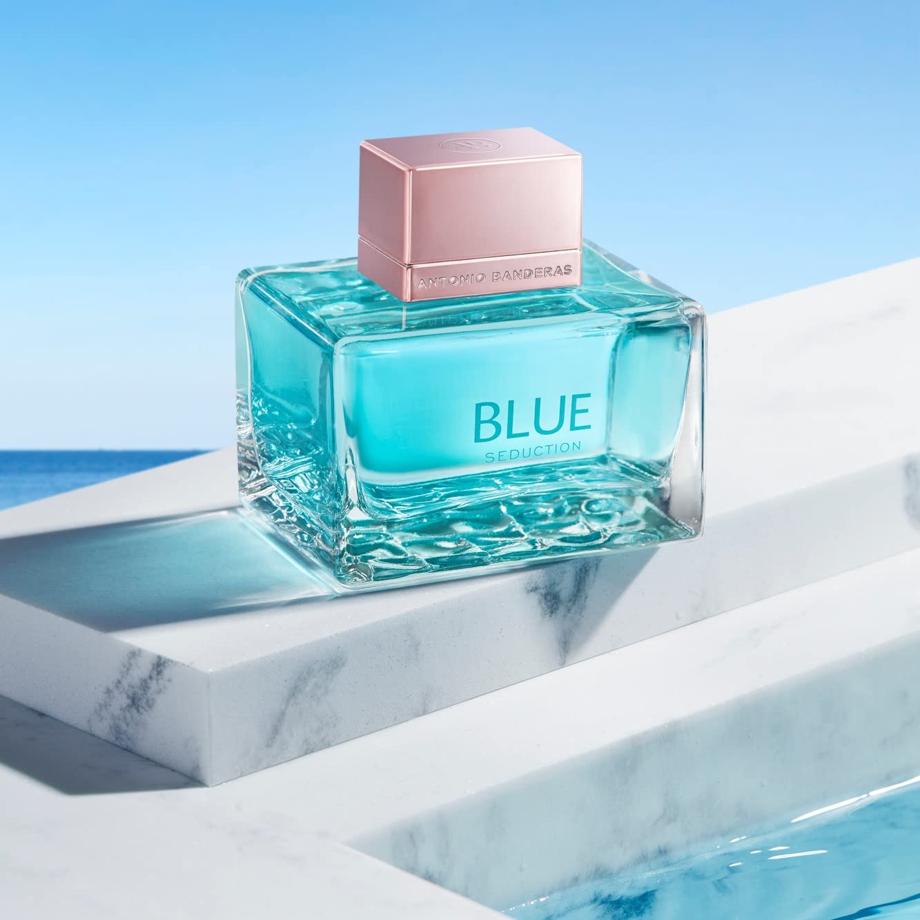 Banderas Eau De Toilette Spray for Women, Blue Seduction, 2.7 oz
