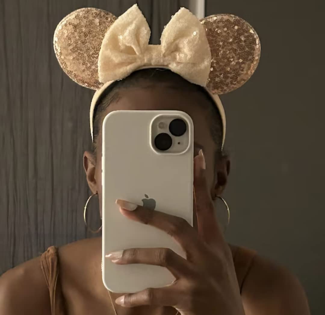 CLGIFT Mouse Ears in Beige, Ivory Cream, Silver White, and Rose Gold