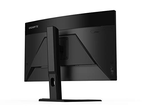 GIGABYTE G27QC 27" 165Hz 1440P Curved Gaming Monitor, 2560 x 1440 VA 1500R Display, 1ms (MPRT) Response Time, 92% DCI-P3, HDR Ready, FreeSync Premium, 1x Display Port 1.4