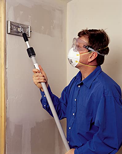 3M 99436 Drywall Sanding Screens Pro-Pak, 220-Grit, 4-3/16 in x 11-1/4 in, Black, 10 Piece