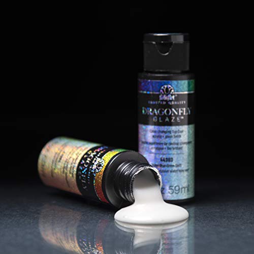 FolkArt Dragonfly Glaze Acrylic Paint, 4 Pack