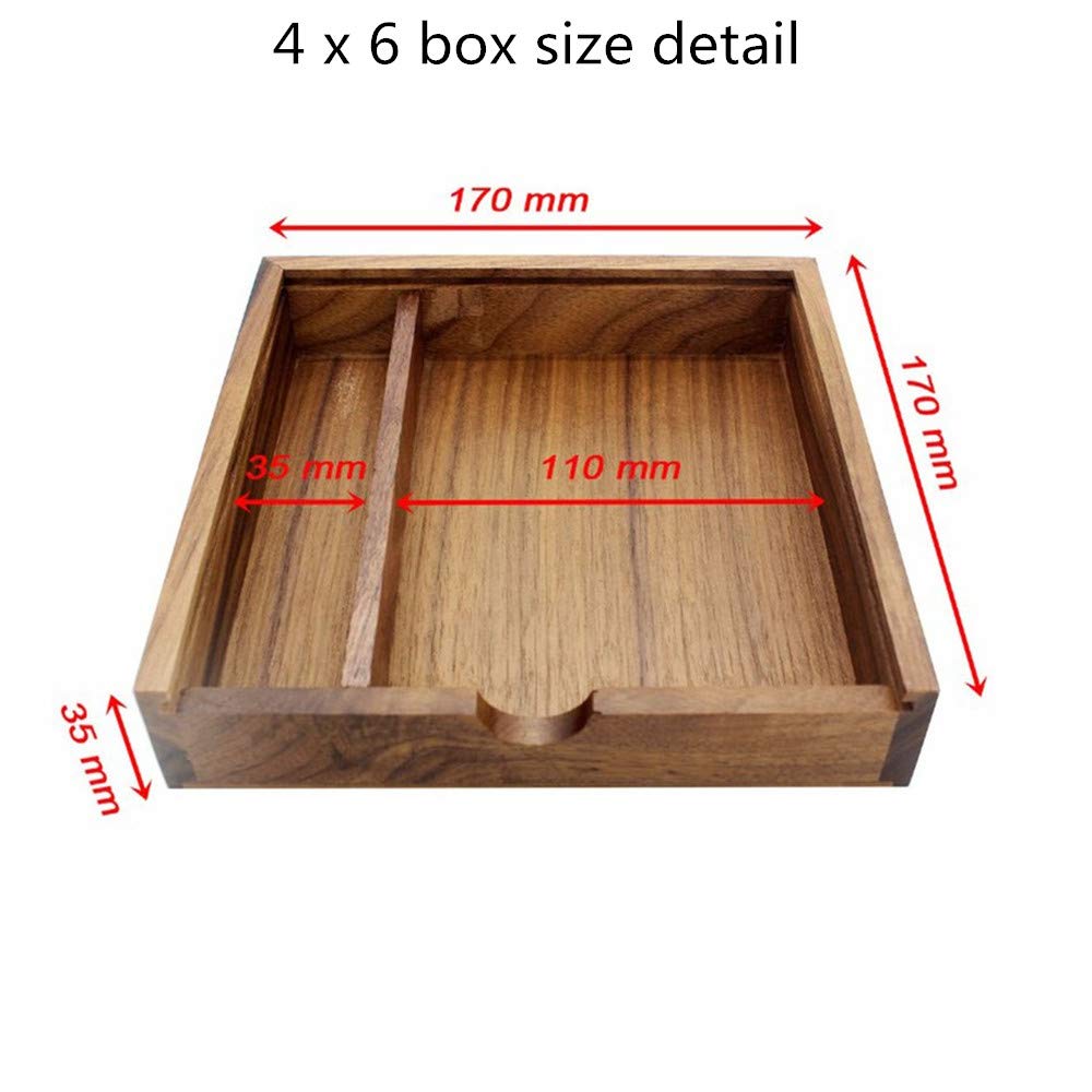 Custom USB Flash Drives Personalized with Your Logo, USB 3.0 Walnut Wooden USB Flash Pen Driver with Photo Wood Album Box,Laser Engrave Logo (32GB, one Walnut USB+4x6 Photo Box)