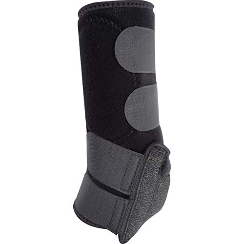 Classic Equine Legacy2 Hind Support Boots, Black, Large