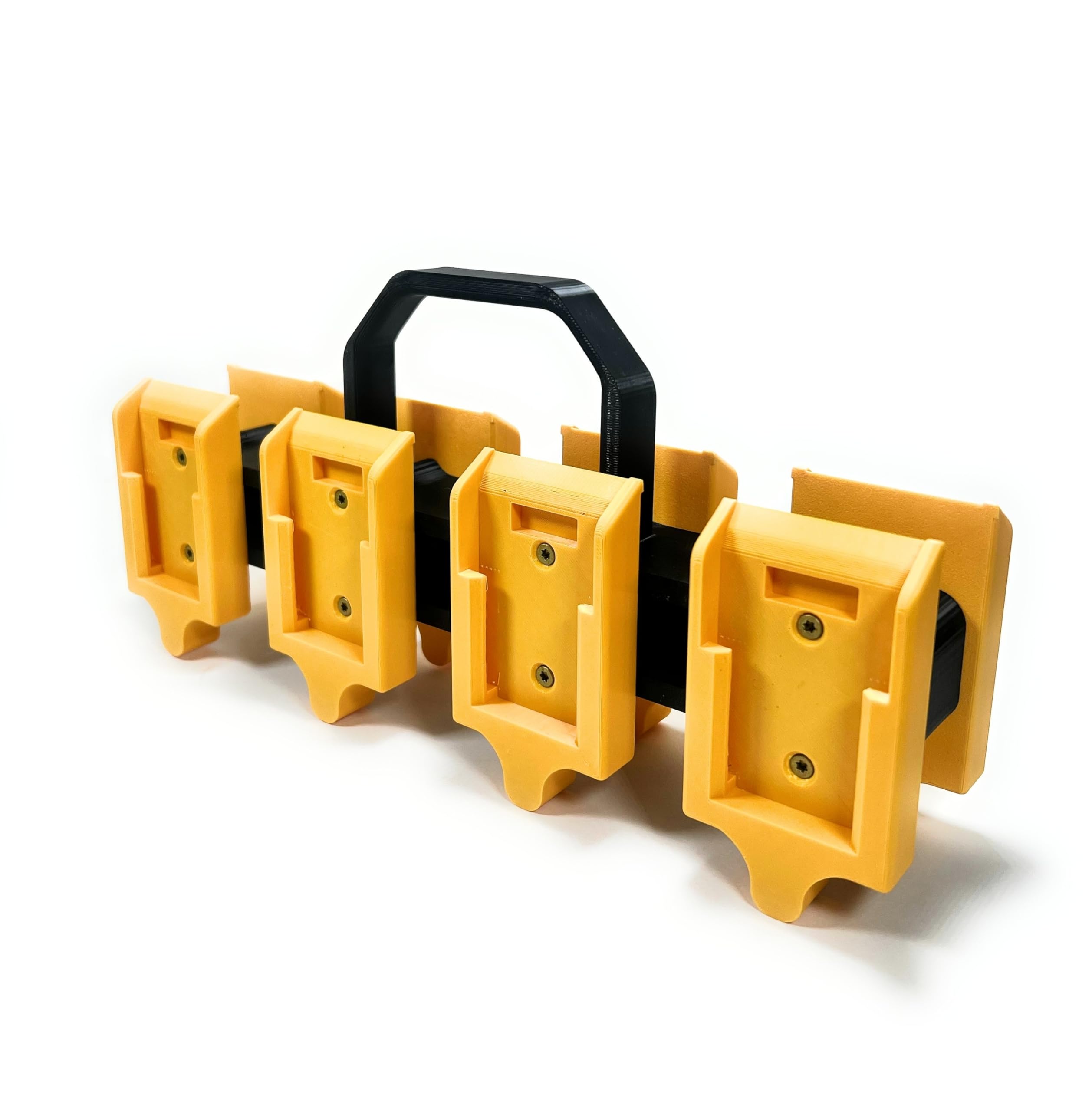 20V Battery Storage Case for DeWalt - Secure Carrier storage for Li-Ion Compact Batteries - Battery holder for DeWalt - Holds 8 Batteries 10.0/8.0/6.0/4.0/3.0/2.0Ah (Octet)