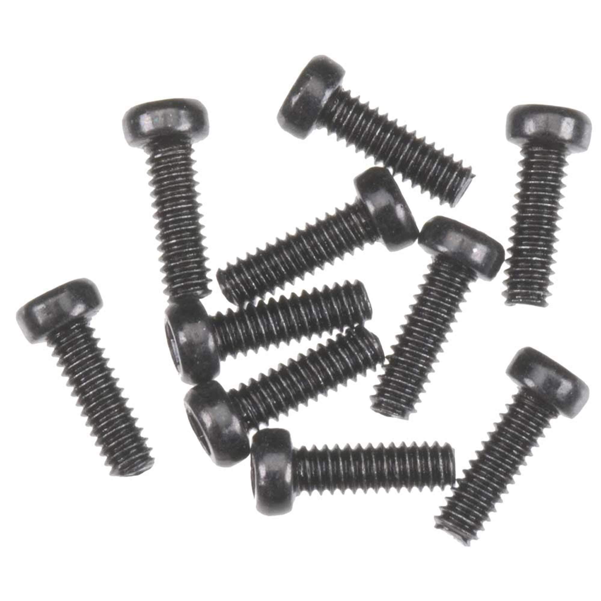 Axial Cap Head M2x6mm Black Oxide (10), AXIC0013