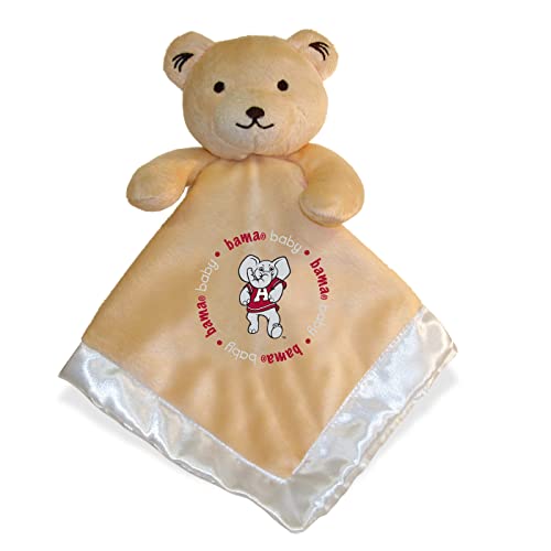 BabyFanatic Tan Security Bear - NCAA Alabama Crimson Tide - Officially Licensed Snuggle Buddy