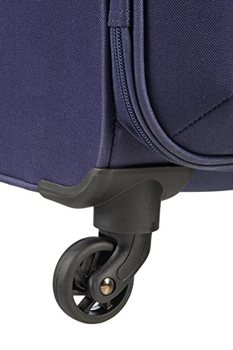 American Tourister Hand Luggage, Blue (Navy), Spinner M (67 cm-66 L)
