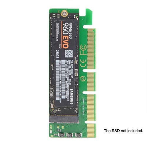 chenyang M.2 NVME to PCIe 3.0 X16 Adapter NVME/AHCI SSD to PCI Express Expansion Card Adapter