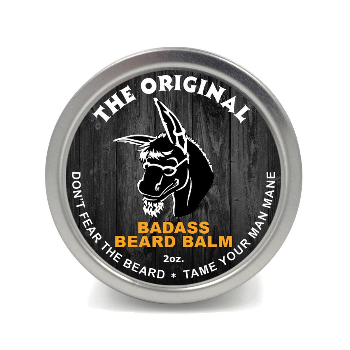 Badass Beard Care Beard Balm for Men - The Original Scent, 2 Ounce - All Natural Ingredients, Soften Hair, Hydrate Skin to Get Rid of Itch and Dandruff, Promote Healthy Growth