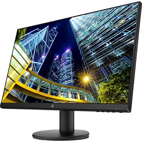 HP P24v G4 24 Inch FHD IPS LED-Backlit LCD Monitor Bundle with HDMI, Blue Light Filter, MK270 Wireless Keyboard and Mouse Combo, Gel Pad