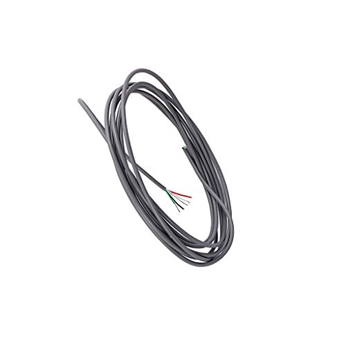 Alnicov 5-Conductor Shielded Wire Guitar Circuit Hookup Wire Pickup Cable
