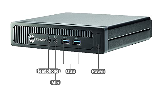 HP Refurbished 705 G2 Mini AMD A6 PRO-8500B 1.6GHz, 16GB, 512GB SSD, Win 10 Pro