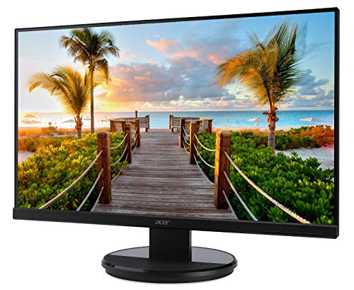 Acer KB272HL bix 27" Full HD (1920 x 1080) Acer Vision Care VA Monitor with Flicker-less, Blue Light Filter and AMD FREESYNC Technology (HDMI & VGA Port),Black