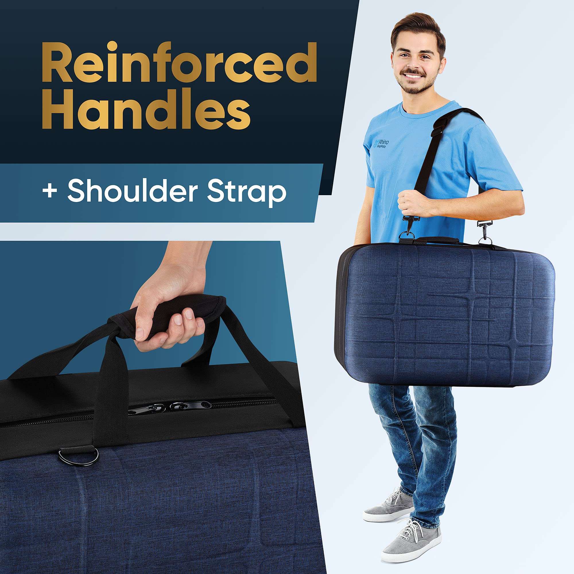 bagmate H8 Telescope Case Compatible with Celestron Optical Tubes | Hard Case with Soft Padding for Maximum Protection of 4”, 5”, 6”, and 8” Optical Tubes | Includes a Built-in Accessory Bag