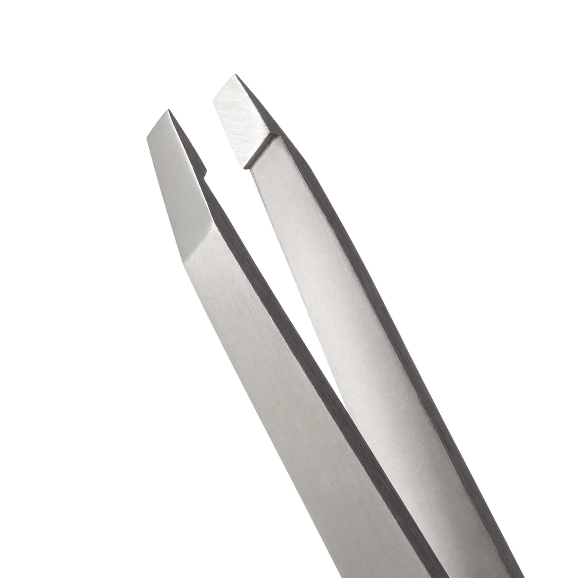 Browgame Original Slanted Tweezer - Precise, Extra Sharp Plucking Tool For Easy, Painless Hair Removal - Easy Grip For Meticulous Shaping - Stainless Steel Design For Sensitive Skin - Pink - 1 Pc