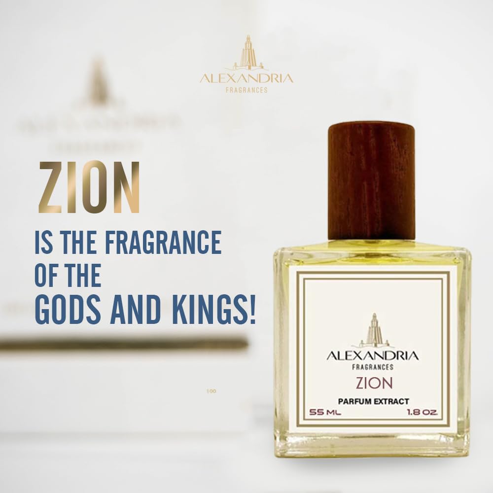 Alexandria Fragrances | Zion |Eau De Parfum | Inspired By R. Elysium | 60ml | The Scent of Divine Magnetism | Apple, Lemon & Lime, Grapefruit, and Exotic Herb Scent
