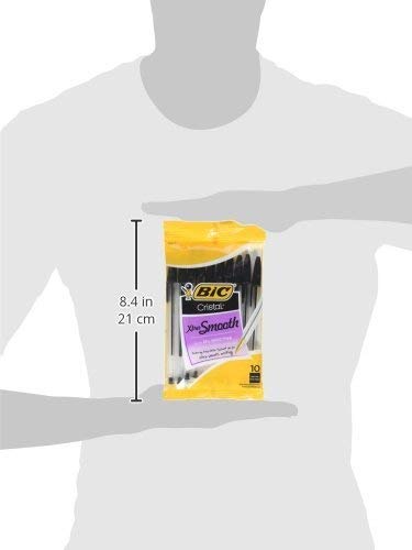 Bic Cristal Xtra-Smooth Ball Pen - 10 plus 2 Bonus Pack (12 count) - Red Medium Point Ballpoint Pen