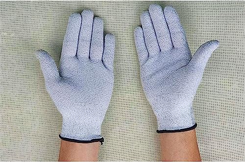 AMUCK Silver Fiber Electromagnetic Radiation Protective Gloves, Emf Blocking,sterile Conductive Gloves,Hand Cover