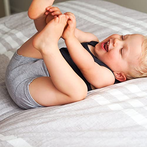 Conni Kids Training Boxer Pants | Soft Shorts Reusable Toddler Potty Training Underwear | Waterproof Easy Pull Up Youth Incontinence Navy Size 8-10