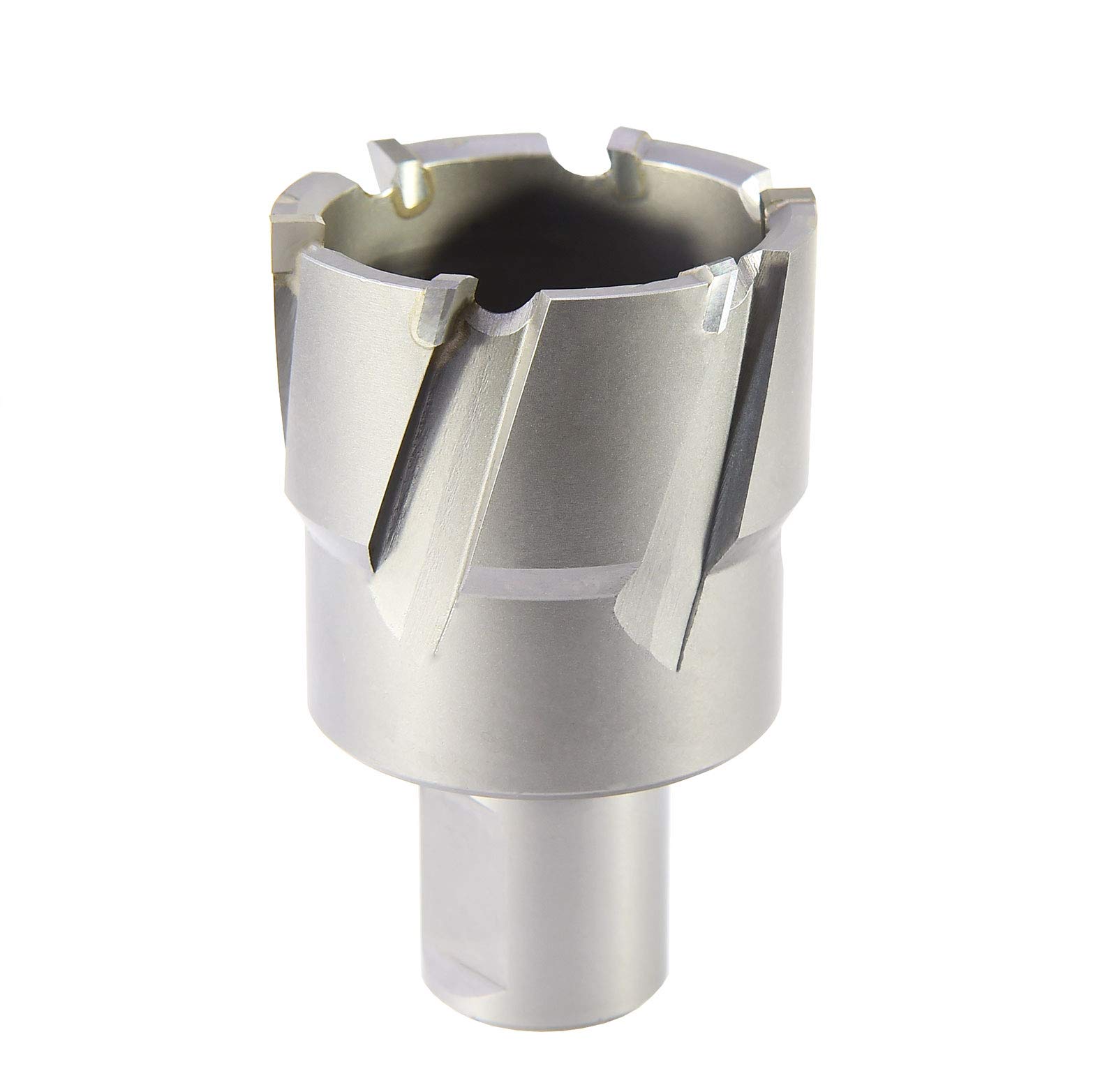 MAXTOOL 1" x1-3/8 TCT Annular Cutters & Pin Carbide Tip Slugger 25mmx35mm Magnetic Core Drills Slug Cutter 1-3/8" Deep Weldon Shank; ANW00S35R100